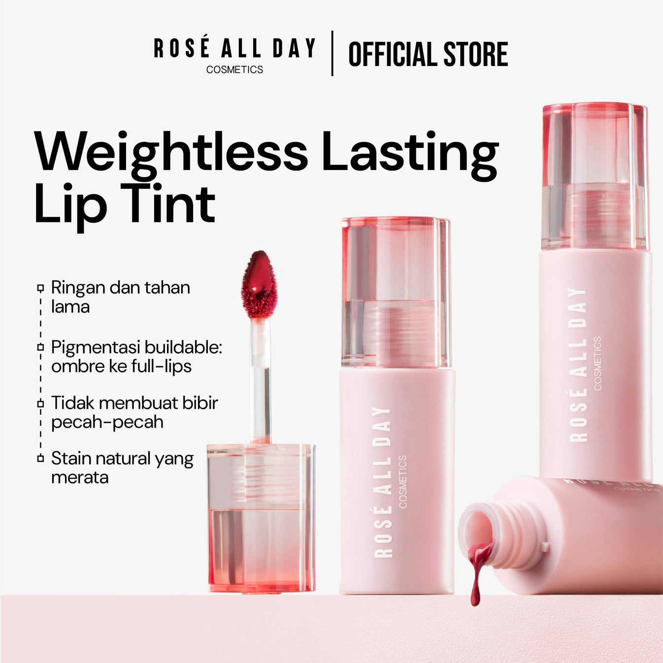[NEW] Rosé All Day Plush Lip Tint – Rosé All Day Cosmetics