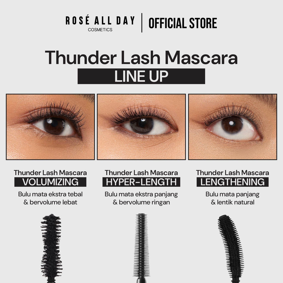 All New Thunder Lash Mascara – Rosé All Day Cosmetics